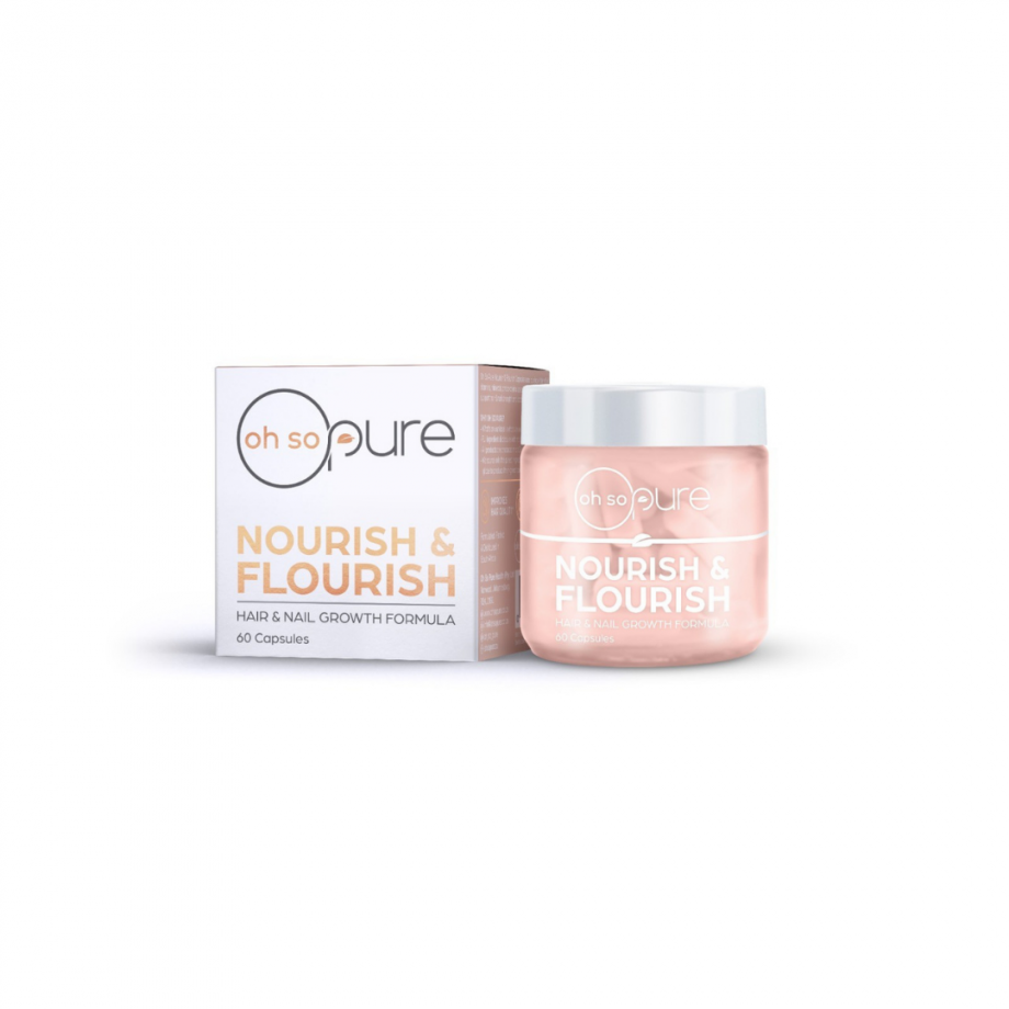 Nourish & Flourish 60 Capsules - | Collagen Capsules | Oh So Pure